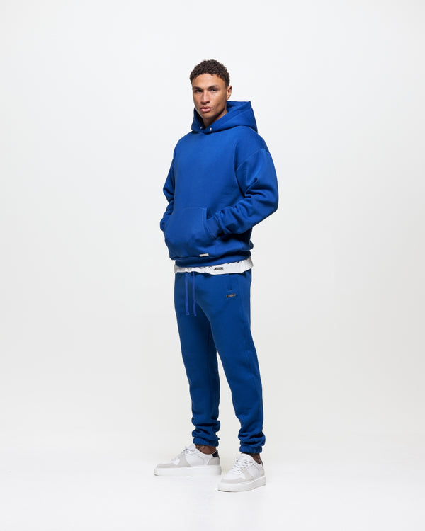 Blank Essential Regular Fit Joggers - Cobalt Blue - Nimes